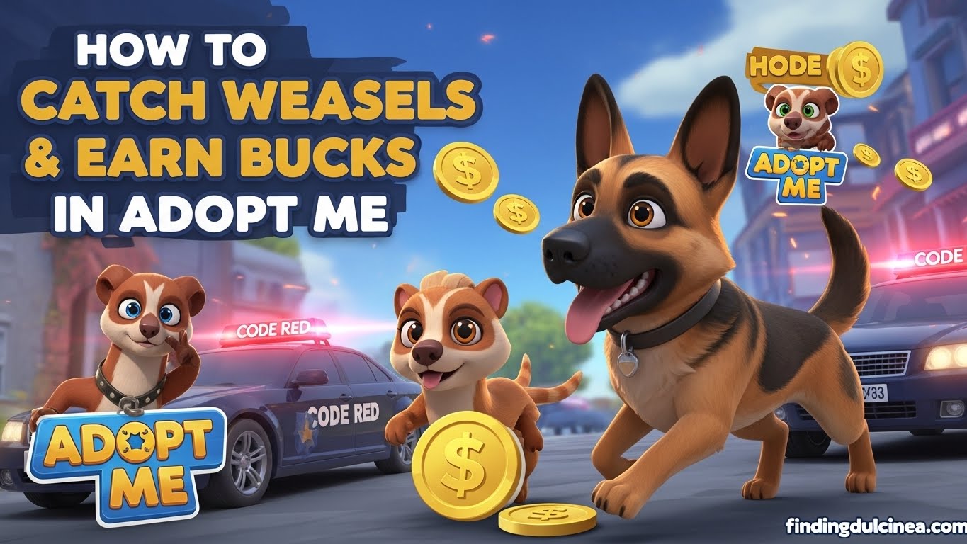 How to Catch Weasels & Earn Bucks in Adopt me (May 2026)