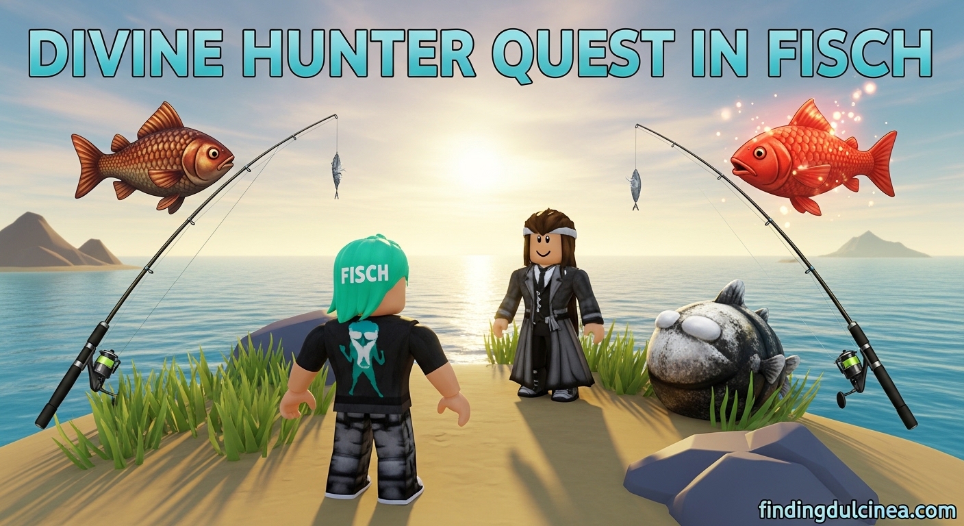 Divine Hunter Quest in Fisch (March 2026 Guide)