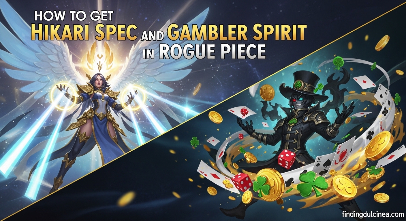 How to Get Hikari Spec and Gambler Spirit in Rogue Piece (March 2026)