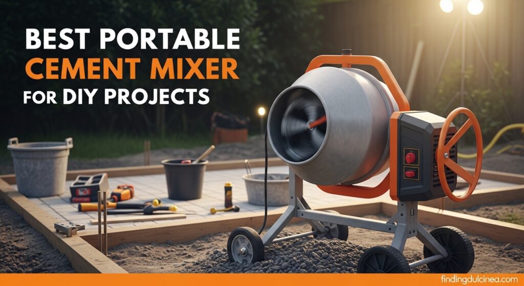 8 Best Portable Cement Mixers for DIY Projects (April 2026)
